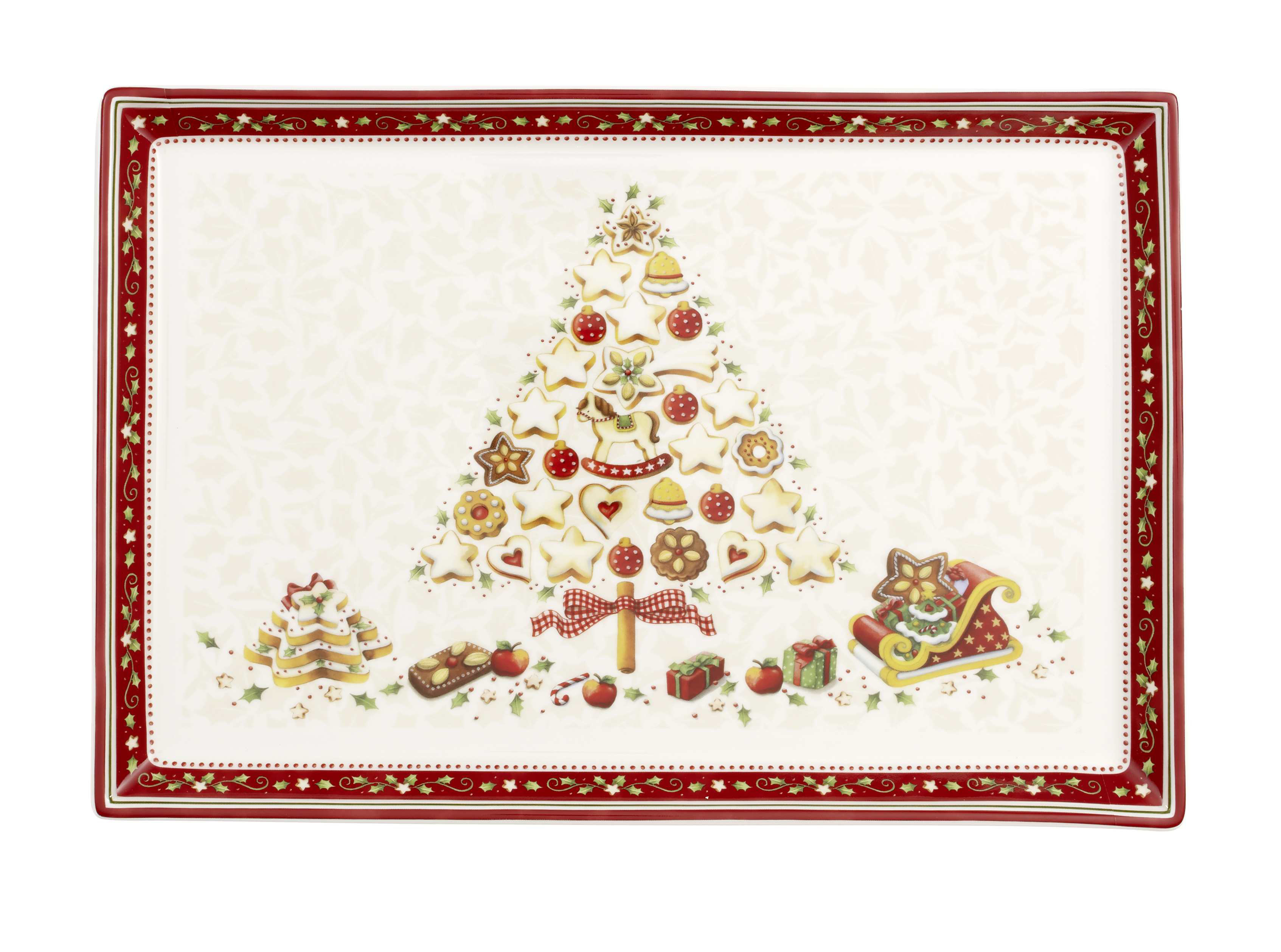 Villeroy & Boch Winter Bakery Delight Large Cake Platter & Reviews ...