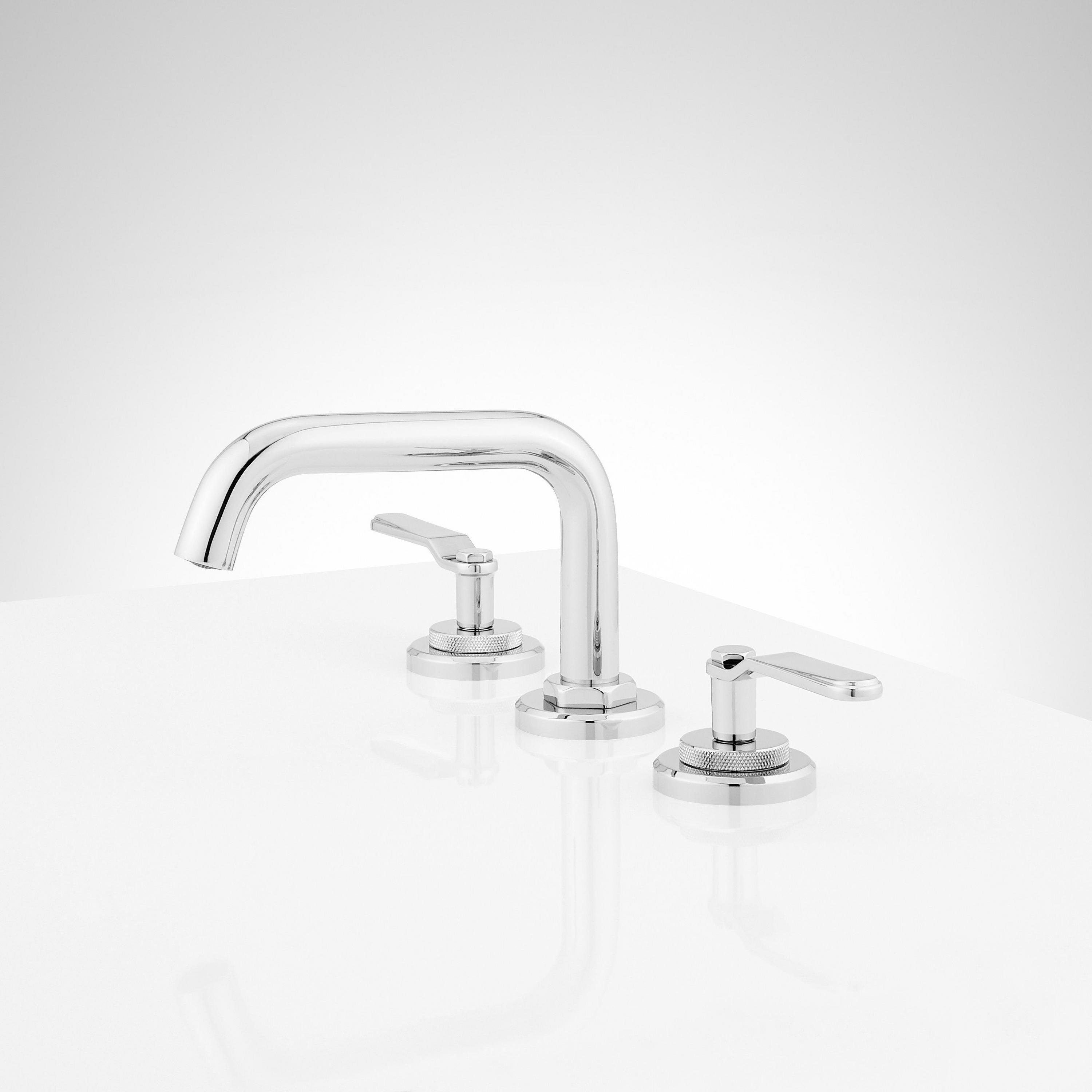 Signature Hardware Gunther 1.2 GPM Widespread Bathroom Faucet & Reviews | Wayfair