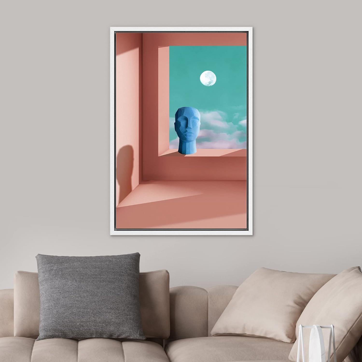 IDEA4WALL Framed Canvas Print Wall Art Preppy Room Decor Fantasy ...