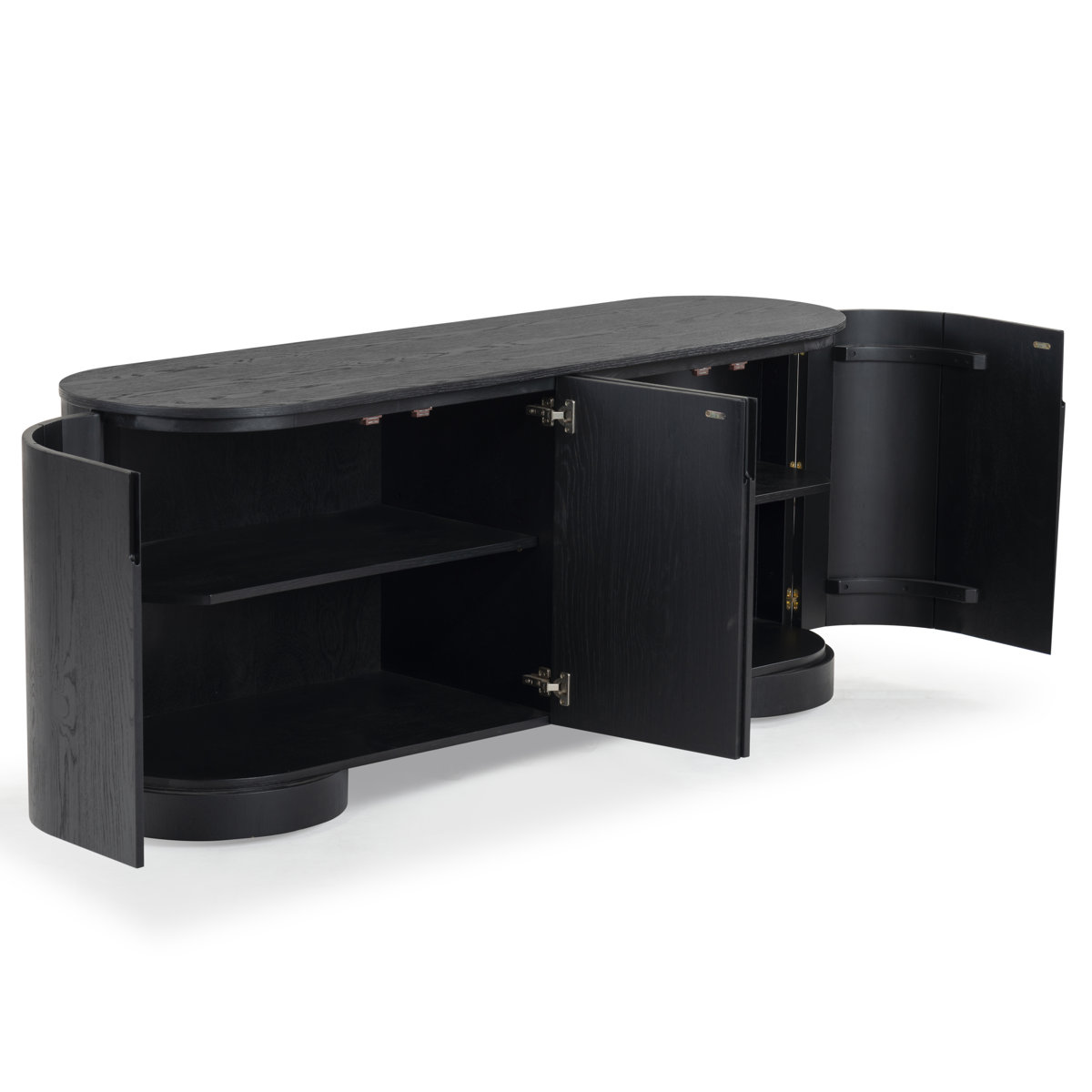 Safavieh Couture Jesbelina Oval 4 Door Wood Sideboard & Reviews | Perigold