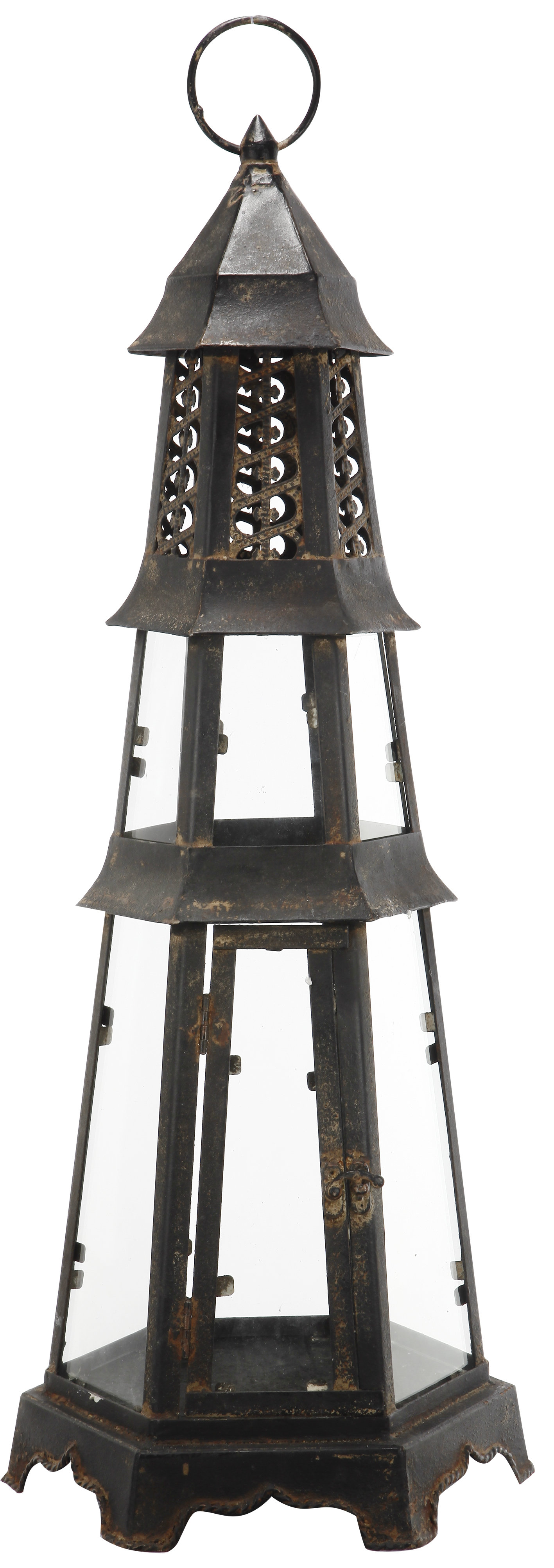 August Grove® Metal Lantern | Wayfair