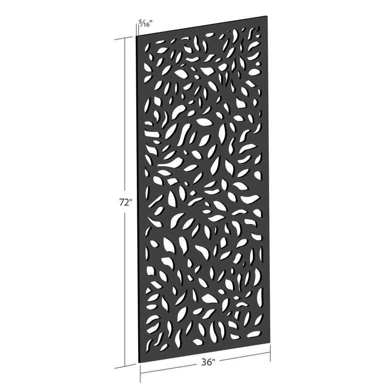 DESIGN-VU Evergreen Decorative Privacy Panel & Reviews | Wayfair