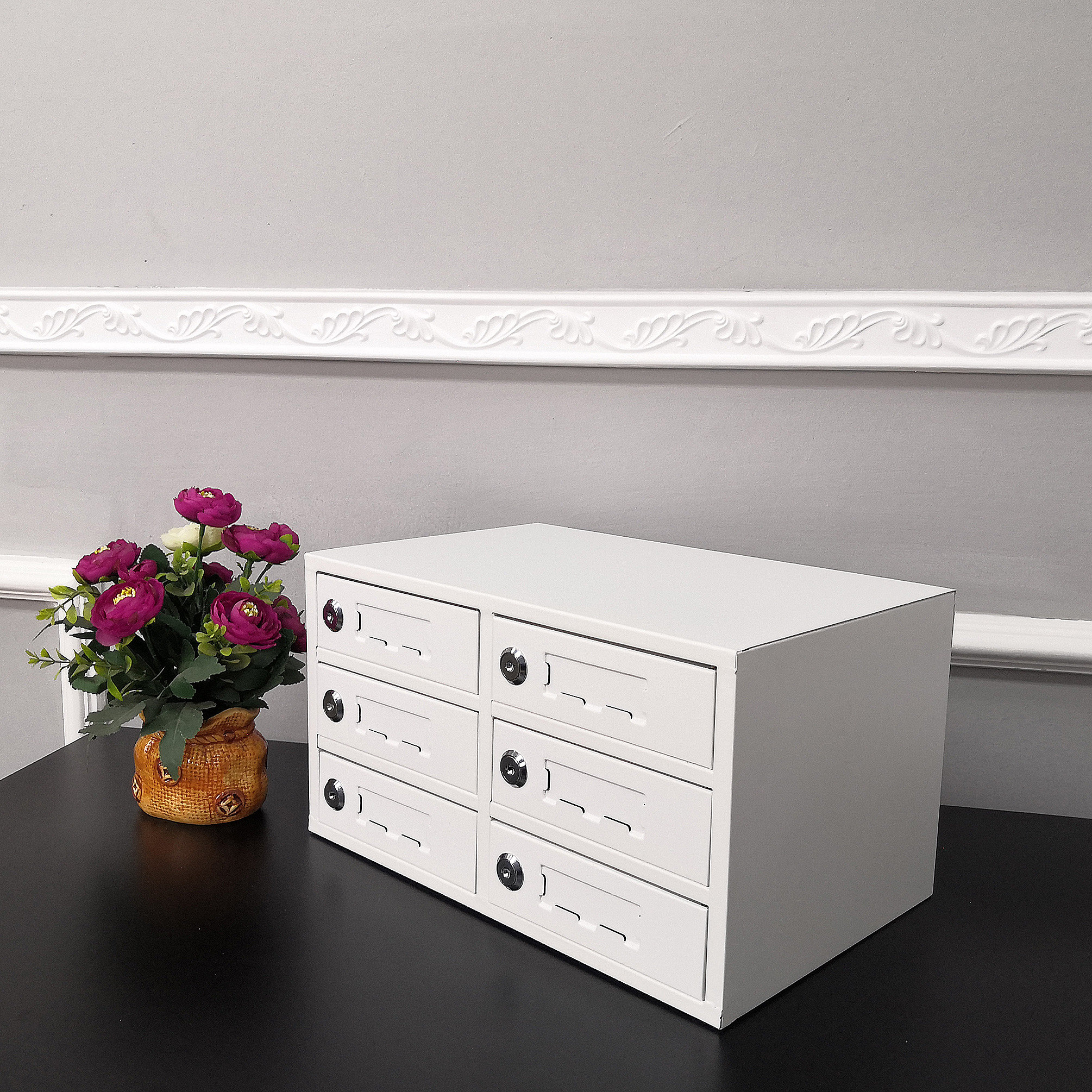 FixtureDisplays Cellphone Locker Mobilephone Storage Charging Station ...