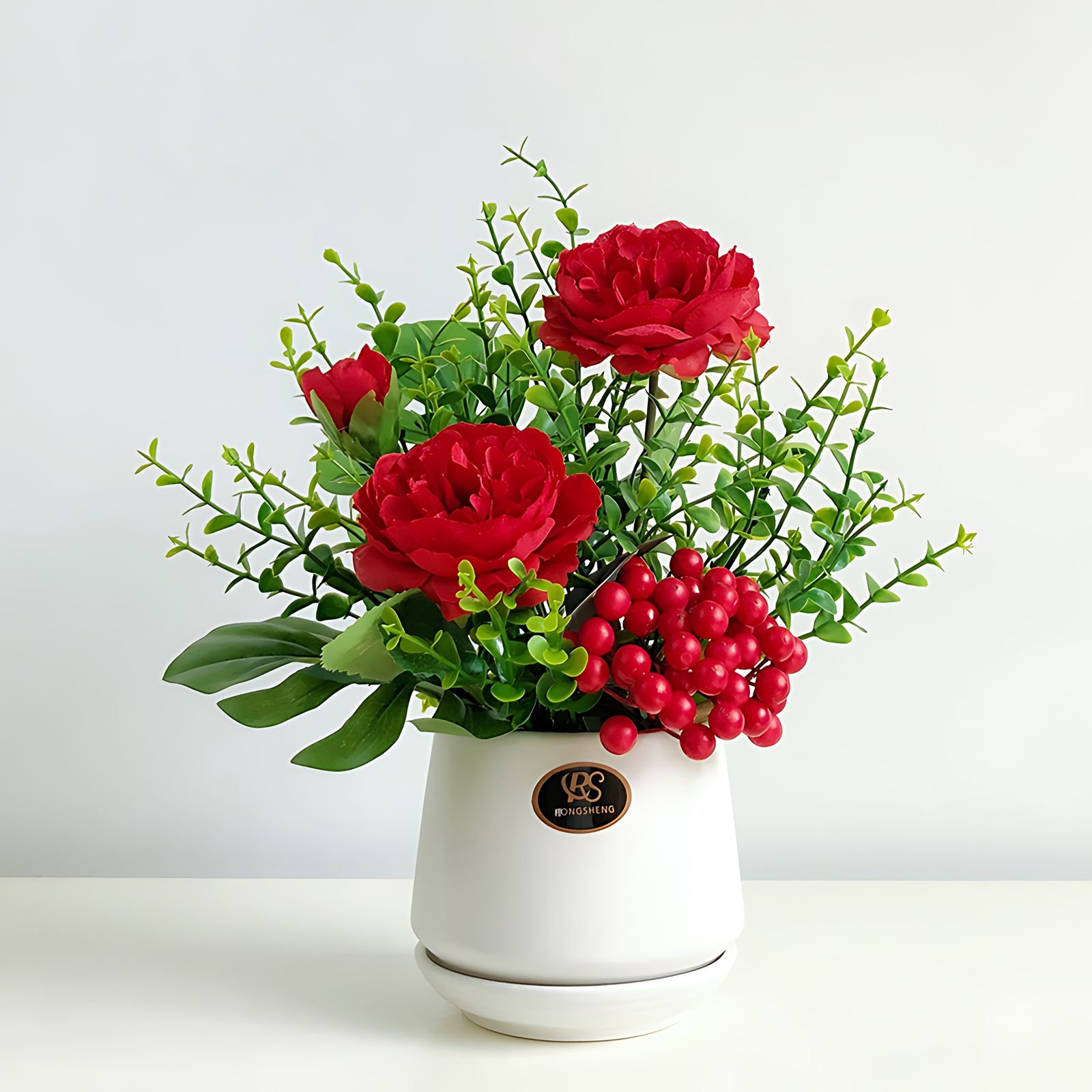 Primrue Artificial Flowers For Dining Table, Coffee Table, And Wine ...