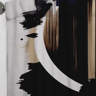 East Urban Home Dardar - Black, White And Gold Expression III - Modern ...