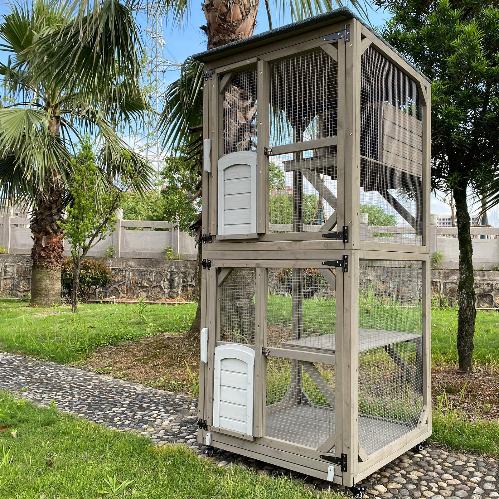 Tucker Murphy Pet™ Catio Cat Enclosures Outdoor for Cats | Wayfair