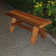 August Grove® Braymer Cedar Outdoor Bench | Wayfair