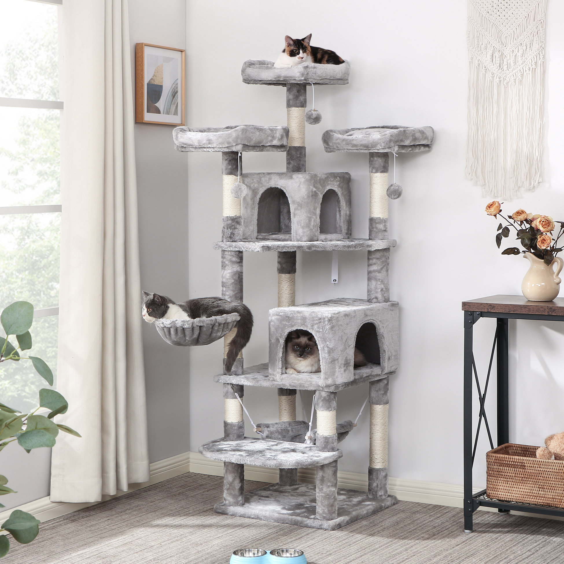 Tucker Murphy Pet™ Forestburgh 66.3" Drip Cat Tree & Reviews | Wayfair