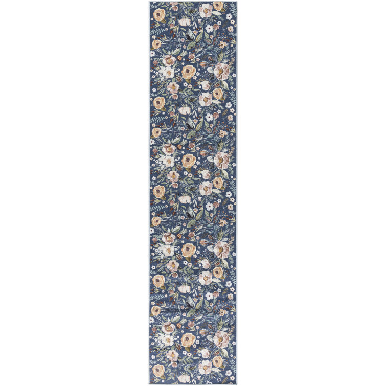 Winston Porter Cierra Machine Washable Cotton Area Rug with Non-Slip ...