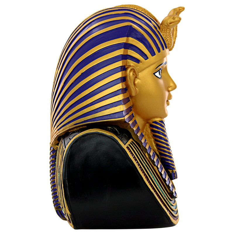 Design Toscano Golden Shroud Egyptian King Tut Bust & Reviews | Wayfair