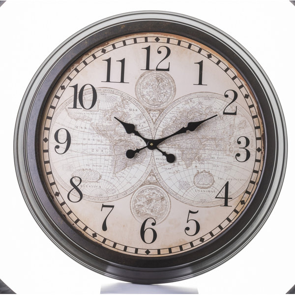 Longshore Tides Simon Wall Clock | Wayfair.co.uk