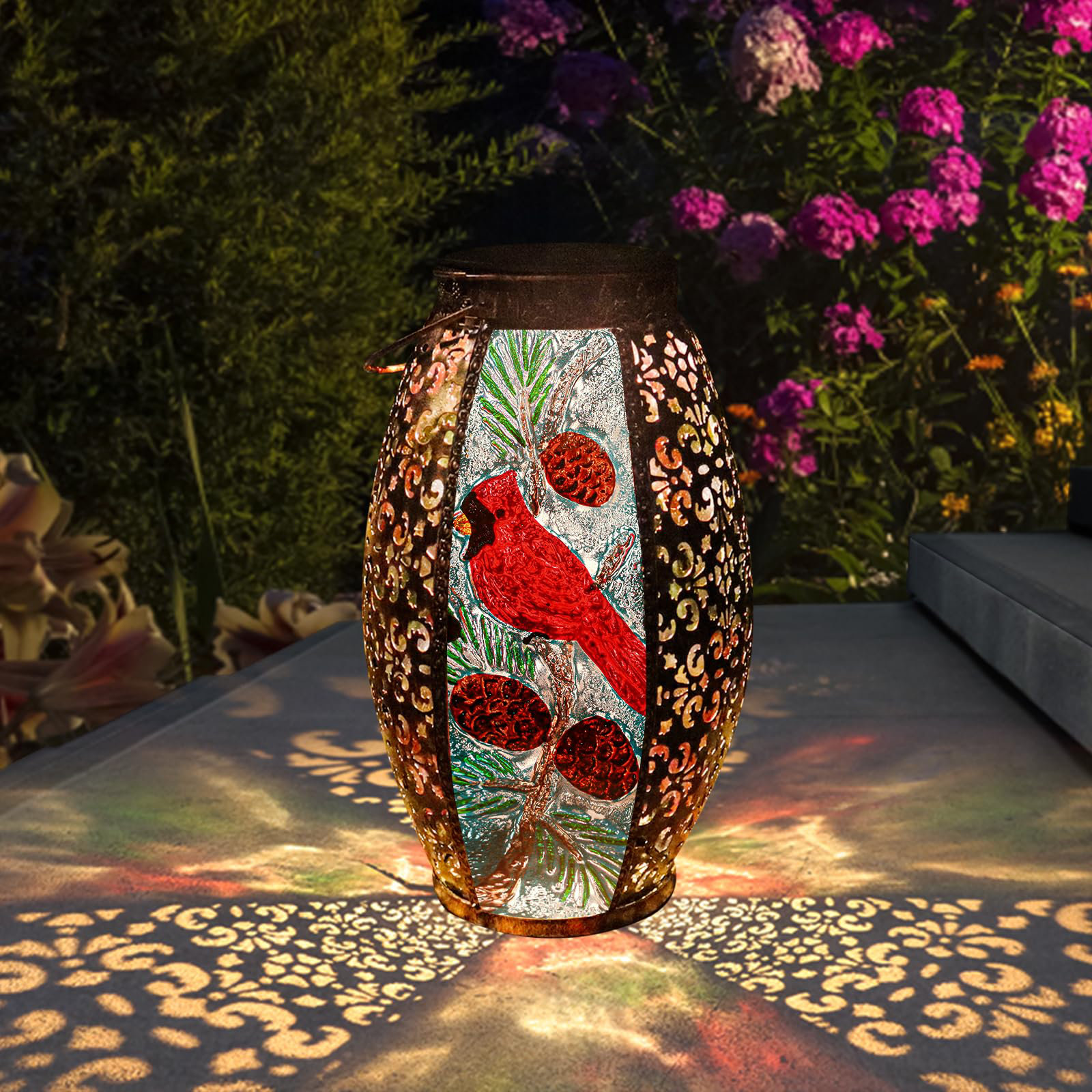 Passetas Solar Lanterns Outdoor Hanging Light - Cardinal Solar Powered ...