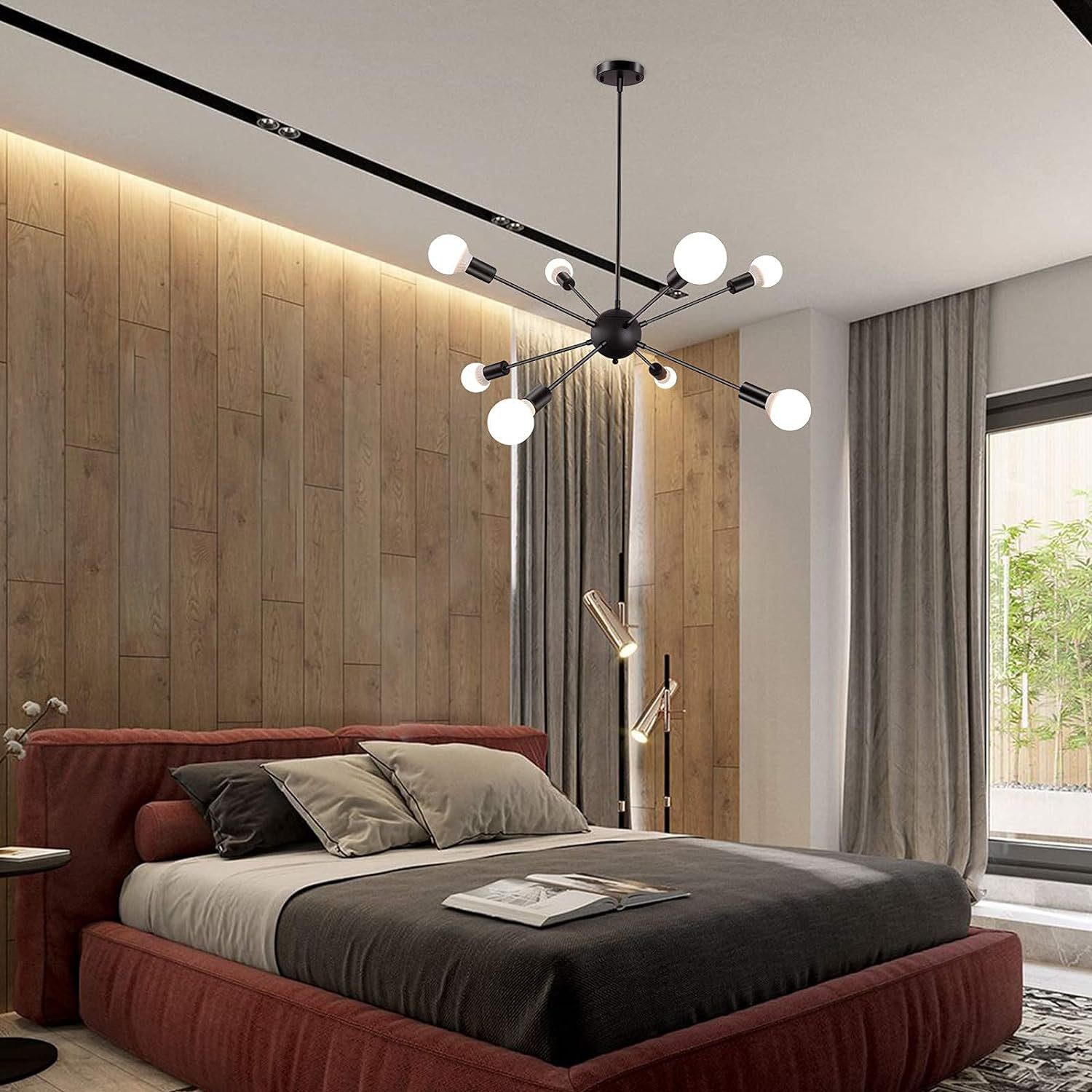 Wrought Studio™ Kimmerly 8 - Light Dimmable Sputnik Sphere Chandelier ...