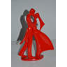 Le Prise™ Abdiel Bride and Groom Resin Statue Modern Art - Size: 3"L x ...