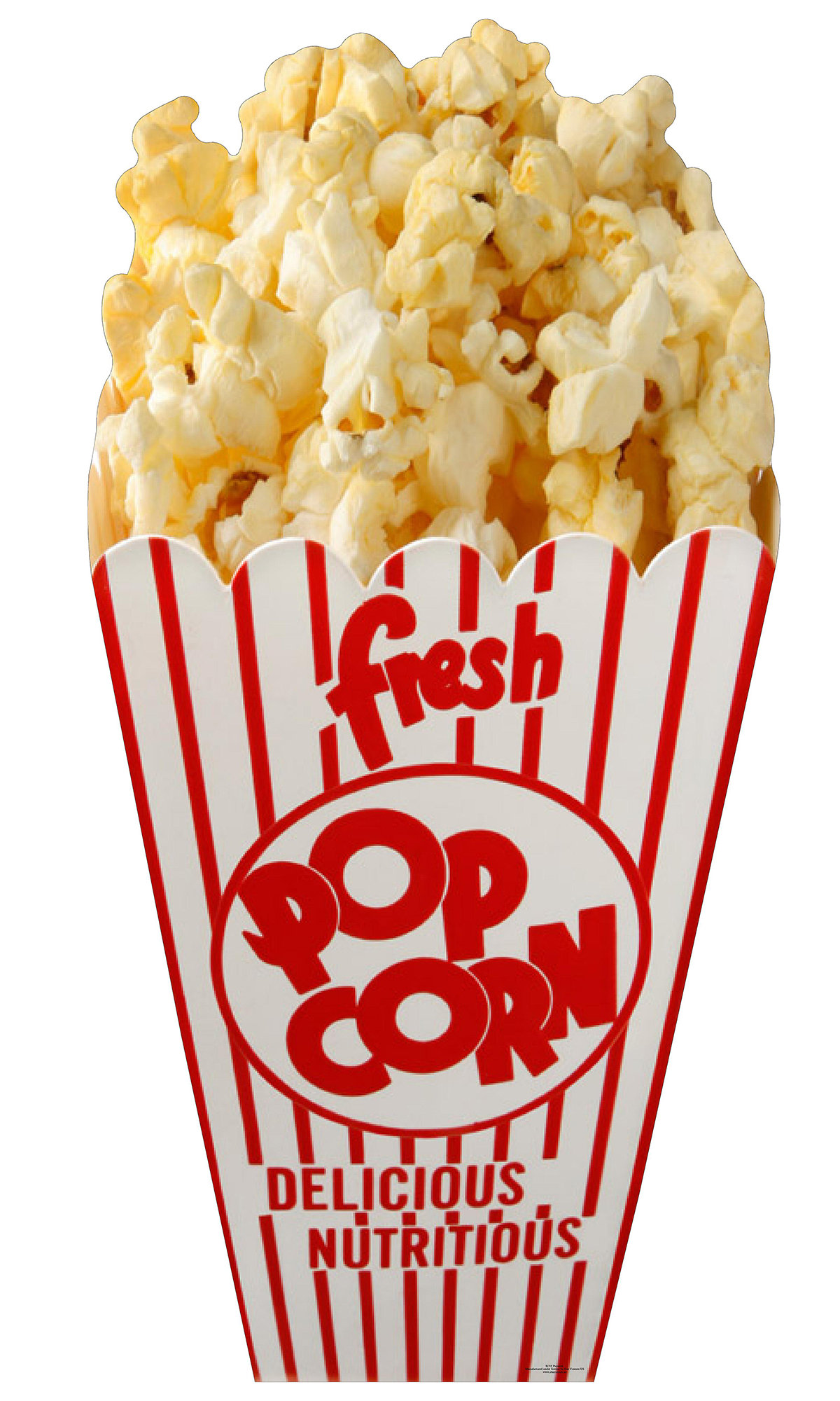 Star Cutouts Pop Corn Cardboard Standup | Wayfair