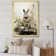 Rosalind Wheeler Traeven " Asian Art Rabbit Sumi I " on Canvas | Wayfair