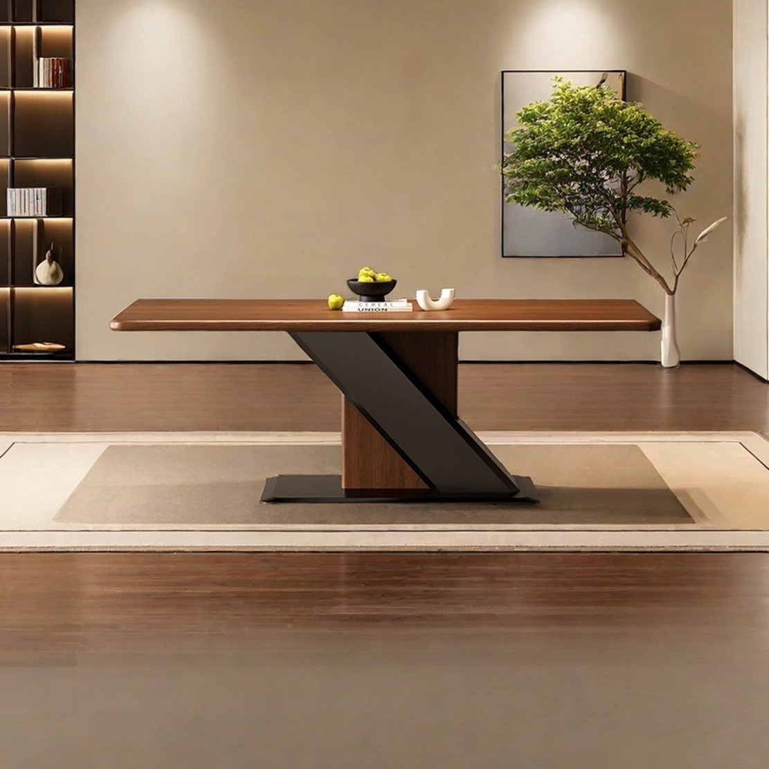 Beicang Home Medieval Style Solid Wood Dining Table - Wayfair Canada