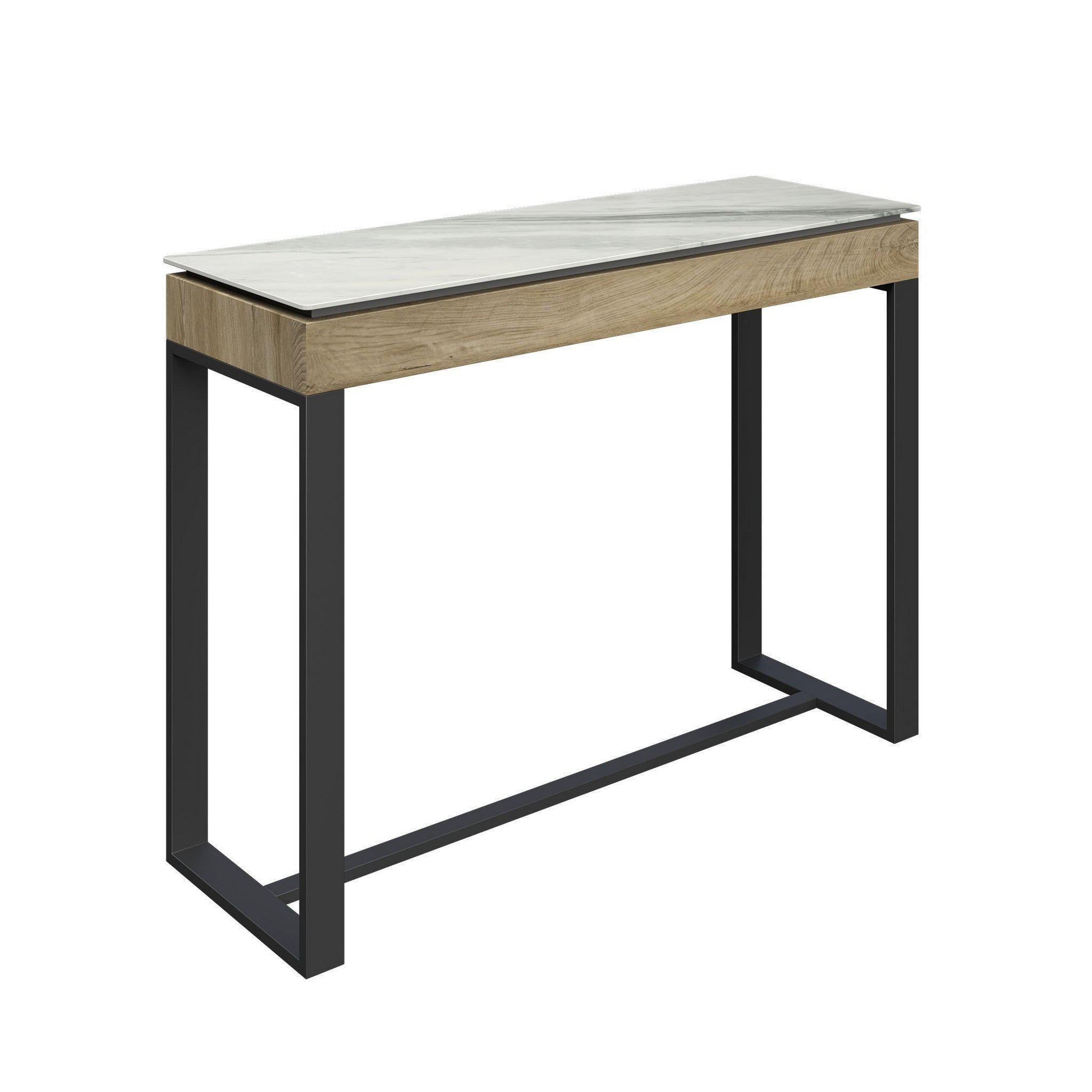 Metro Lane White Ceramic Console Table | Wayfair.ie