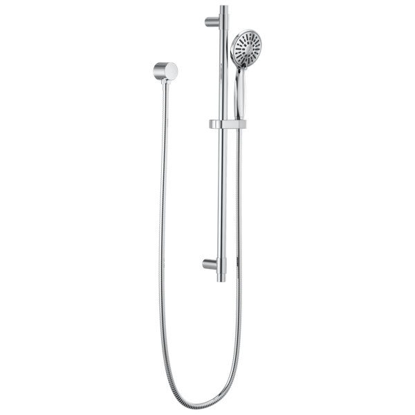 Delta Slide Bar Hand Held Shower with Hose, Handheld Shower Head ...