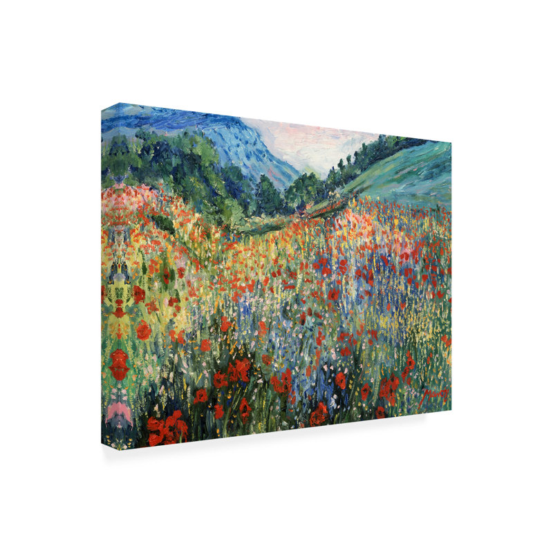 Lark Manor™ Jago Field Of Wild Flowers Outdoor Wall Decor | Wayfair