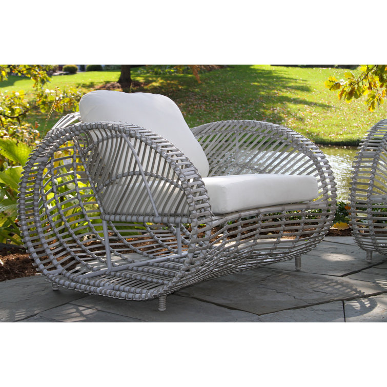 Joss & Main Dochi Patio Chair with Cushions | Wayfair