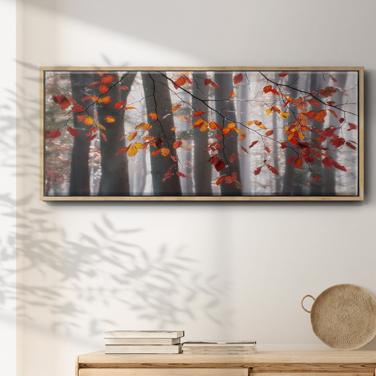 Wexford Home Falling Moments- Framed Canvas | Wayfair