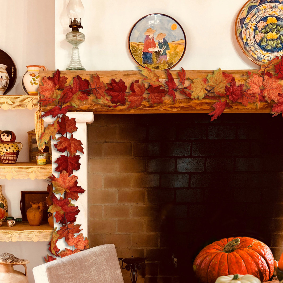 Primrue 6' Garland & Reviews | Wayfair