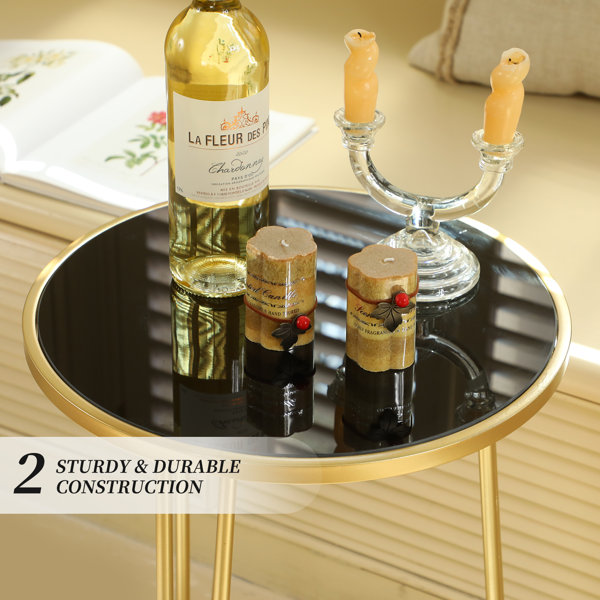 George Oliver Dier 21.5'' Tall Outdoor Modern Side Table & Reviews ...