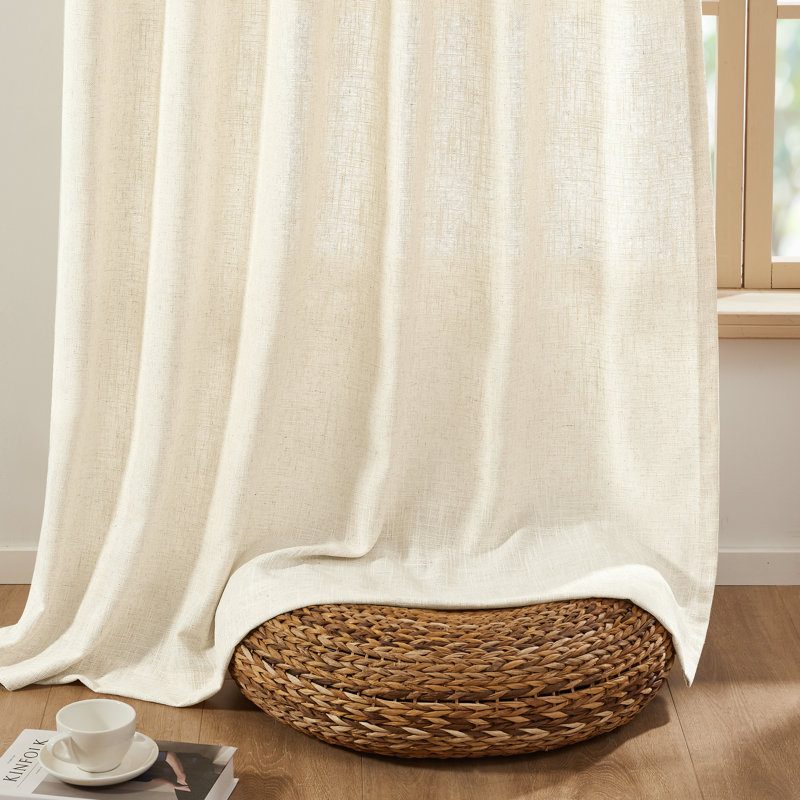 Mercer41 Glennda Polyester Sheer Curtain Panel & Reviews | Wayfair