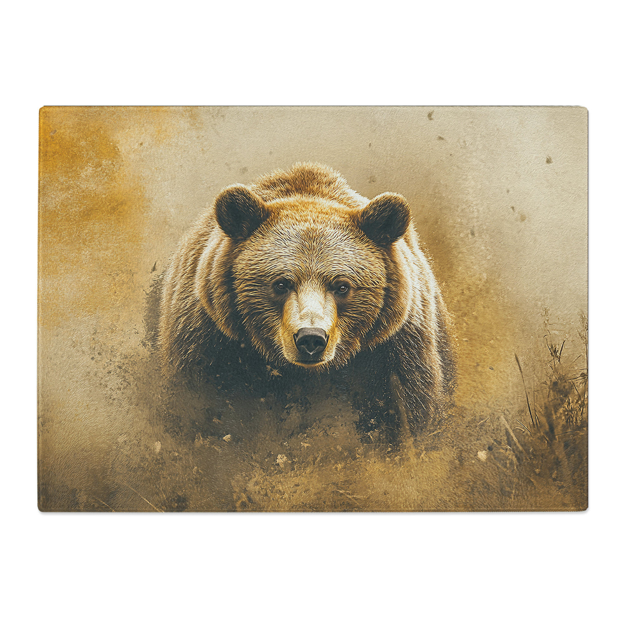 17 Stories Bear Vol.1 Glass Chopping Board | Wayfair.co.uk
