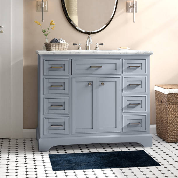 Home Beyond 45'' Single Bathroom Vanity Base Only | Wayfair