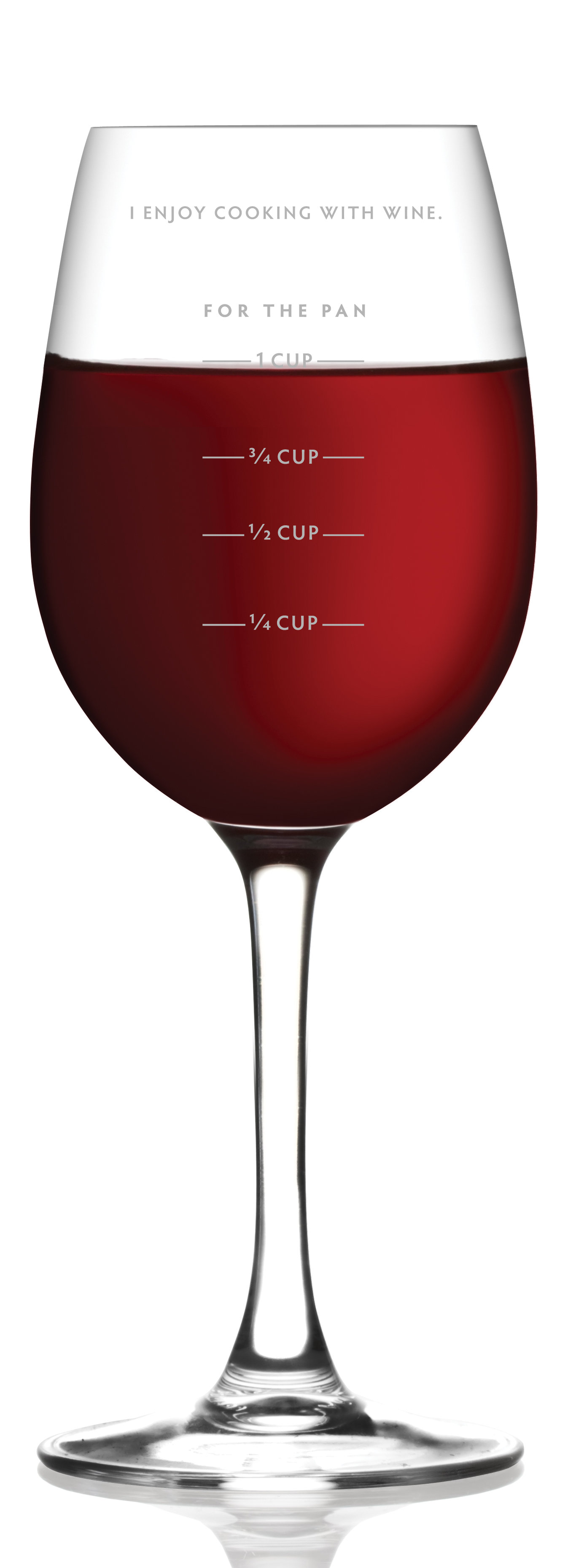 Fred & Friends Genuine Fred SAUCED 12 oz. All Purpose Measuring Wine ...