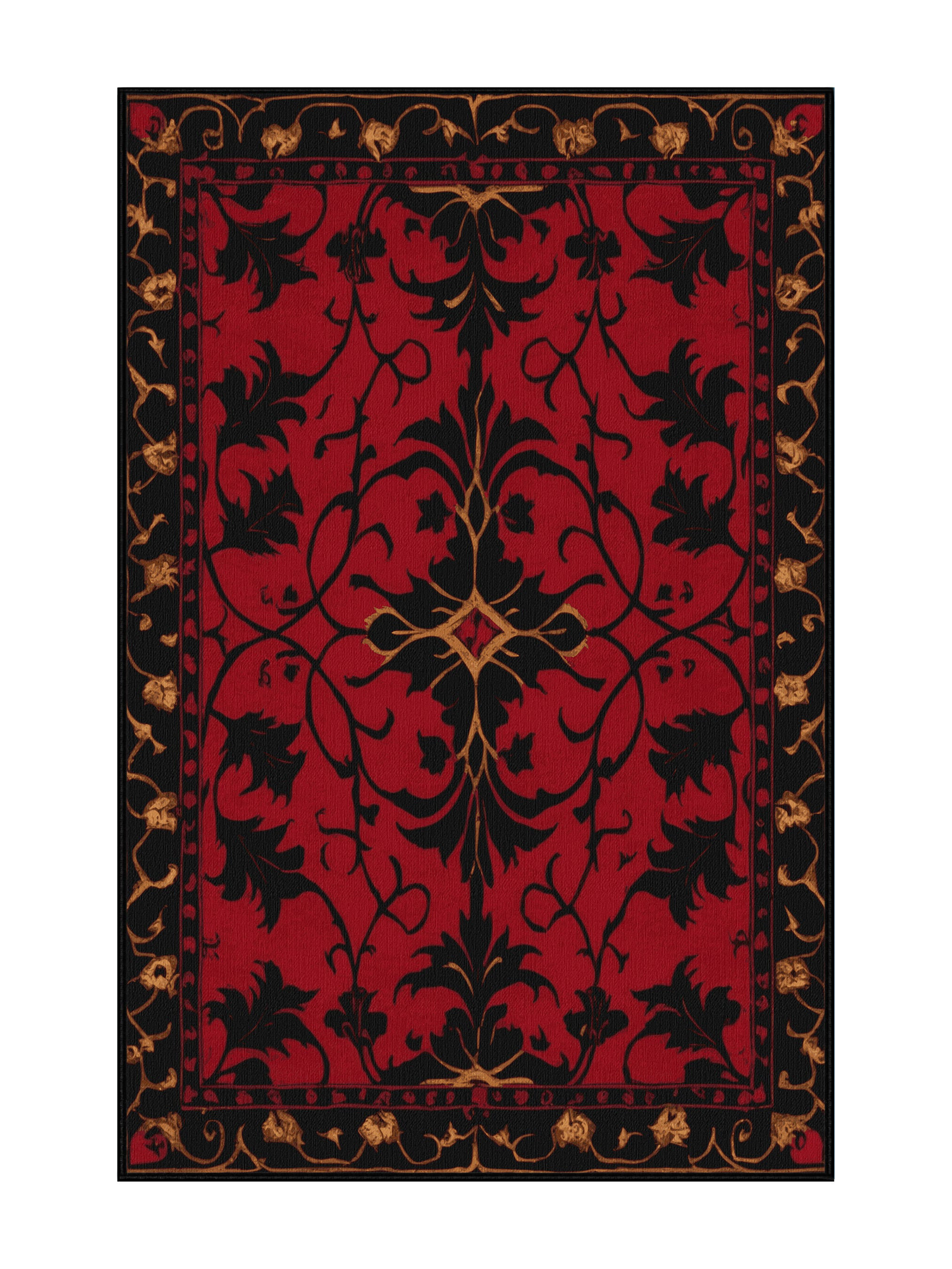 Charlton Home® Vineyard Majesty Rug | Wayfair