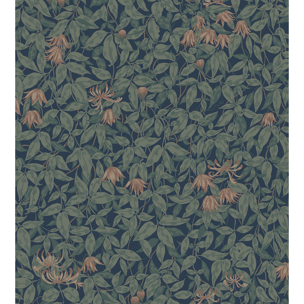 The House of Scalamandre Kolonin Linnea 33' L x 20.86" W Wallpaper Roll ...