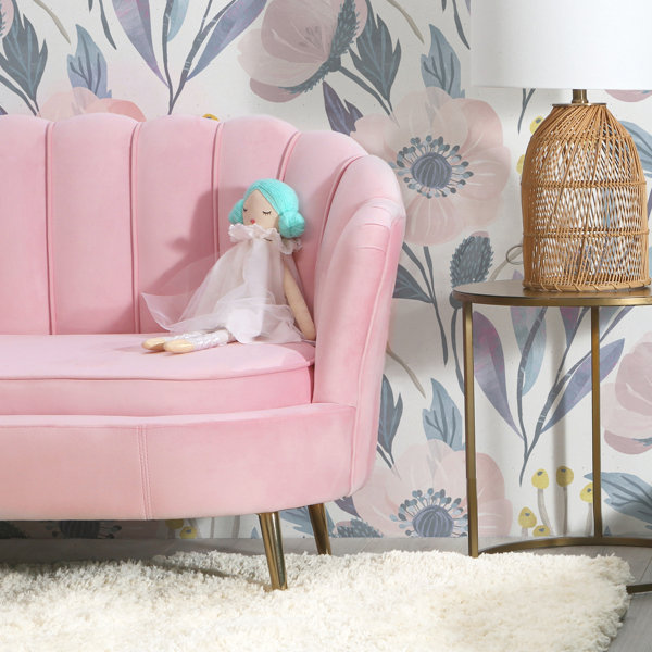 Second Story Home Alana Kids Seashell Sofa & Reviews | Wayfair