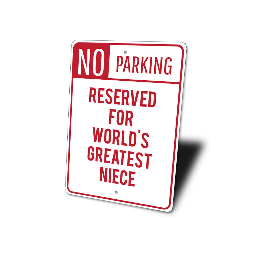 Lizton Sign Shop, Inc Niece Parking Aluminum Sign | Wayfair