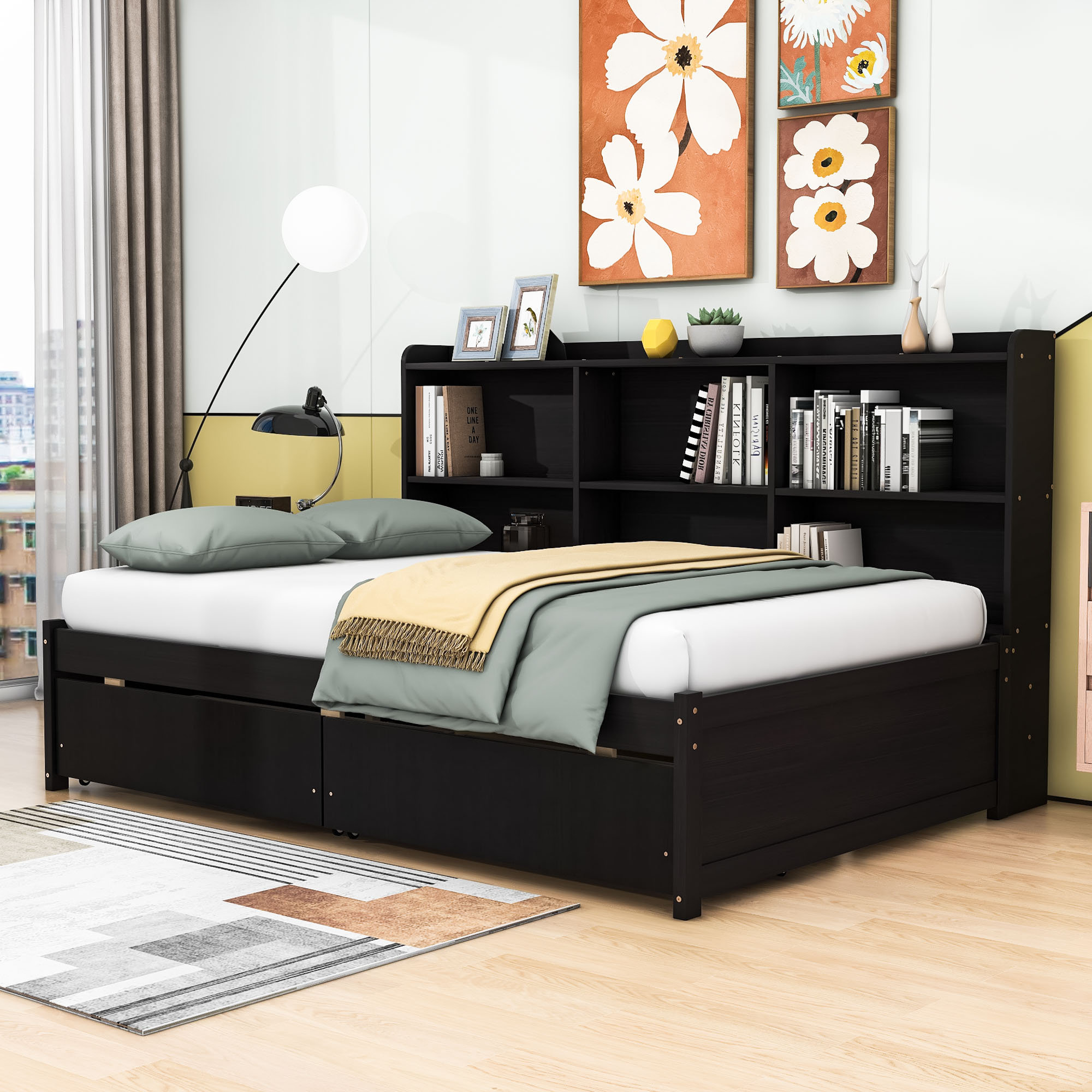 Red Barrel Studio Flurim Full / Double Storage Platform Bed - Wayfair ...