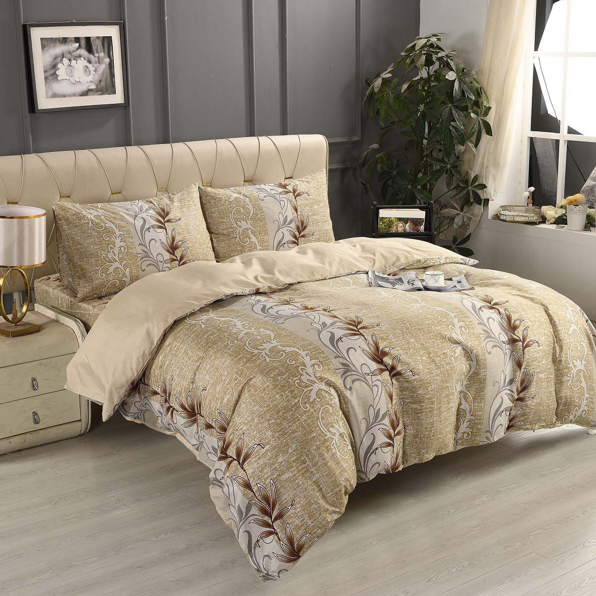 icon bedding 4 Piece Bliss Complete Bedding Set Duvet Cover Fitted ...