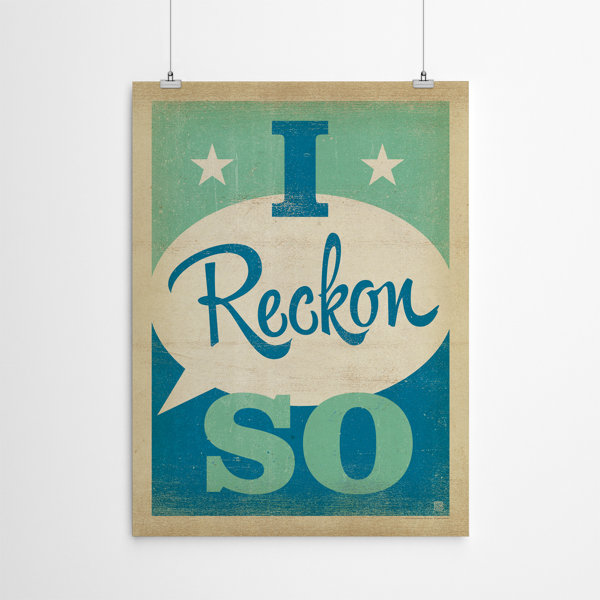 Happy Larry I Reckon Soby anderson Design Group-Poster Art Print ...