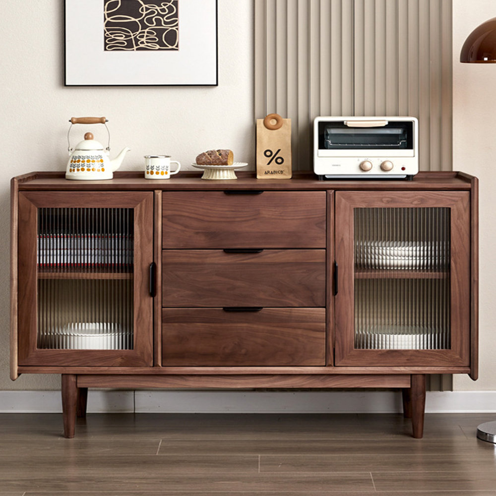 Ebern Designs Minimalist multi-functional storage side cabinet | Wayfair