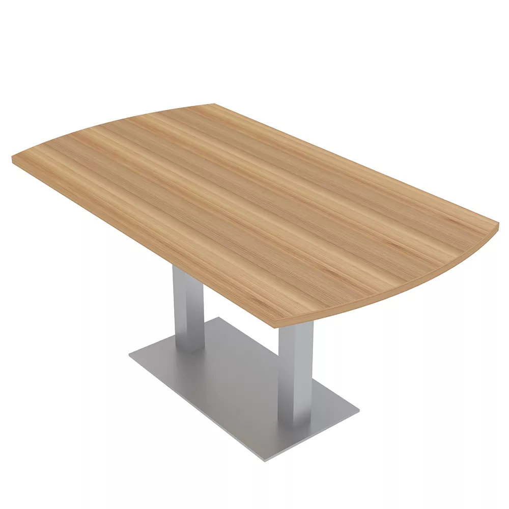 Skutchi Designs, Inc. 6 Person Arc Rectangle Conference Table With ...