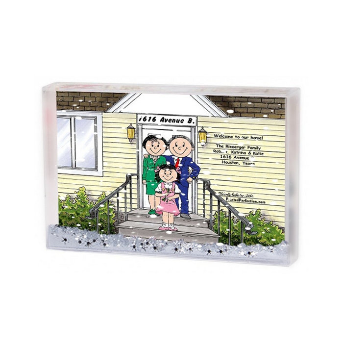 Printed Perfection Personalized Family Home, Couple - One Girl MINI ...