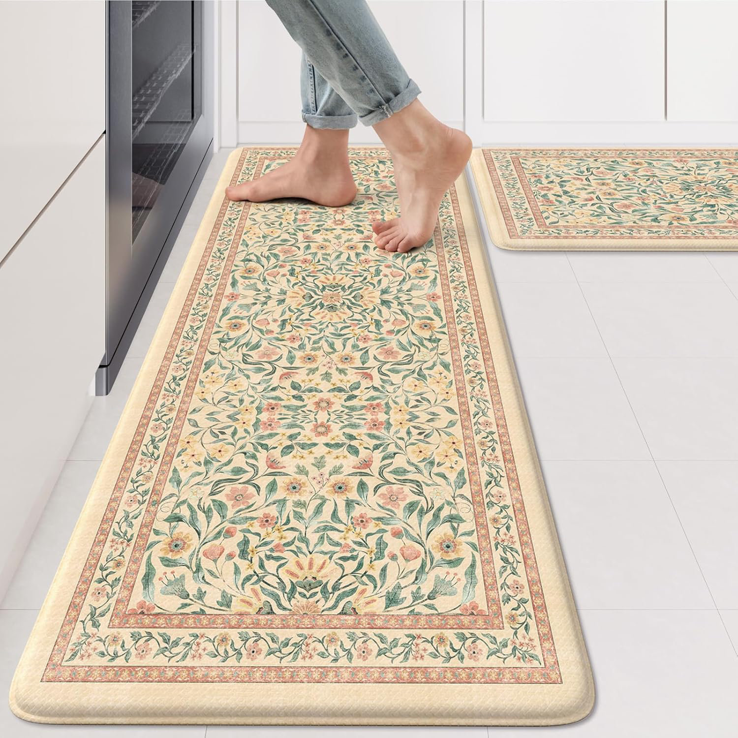 Dakota Fields Kitchen Mats for Floor, Anti Fatigue Kitchen Floor Mats ...
