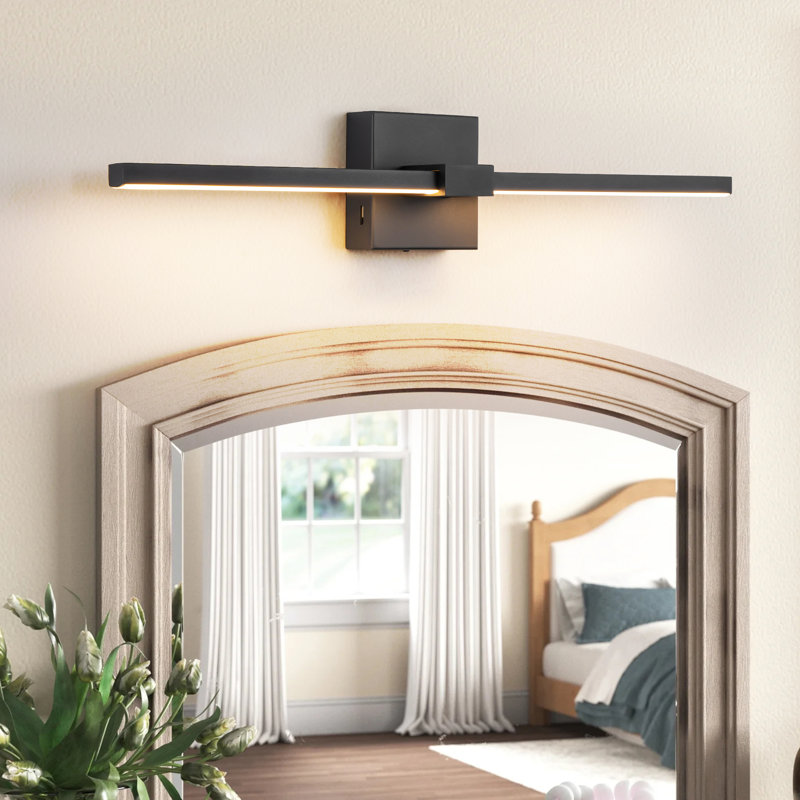 Wrought Studio™ Dimmable LED Aluminum Wall Mounted Picture Light ...