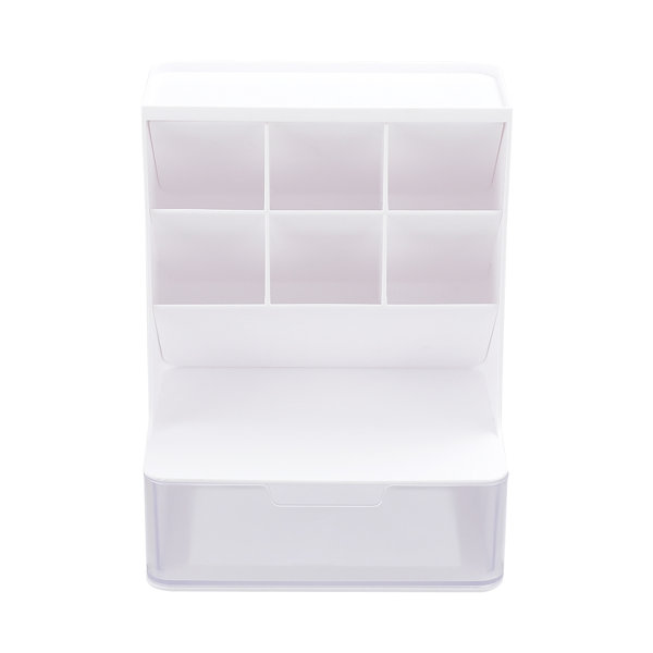 17 Stories Luseane Plastic Makeup Organiser | Wayfair.co.uk