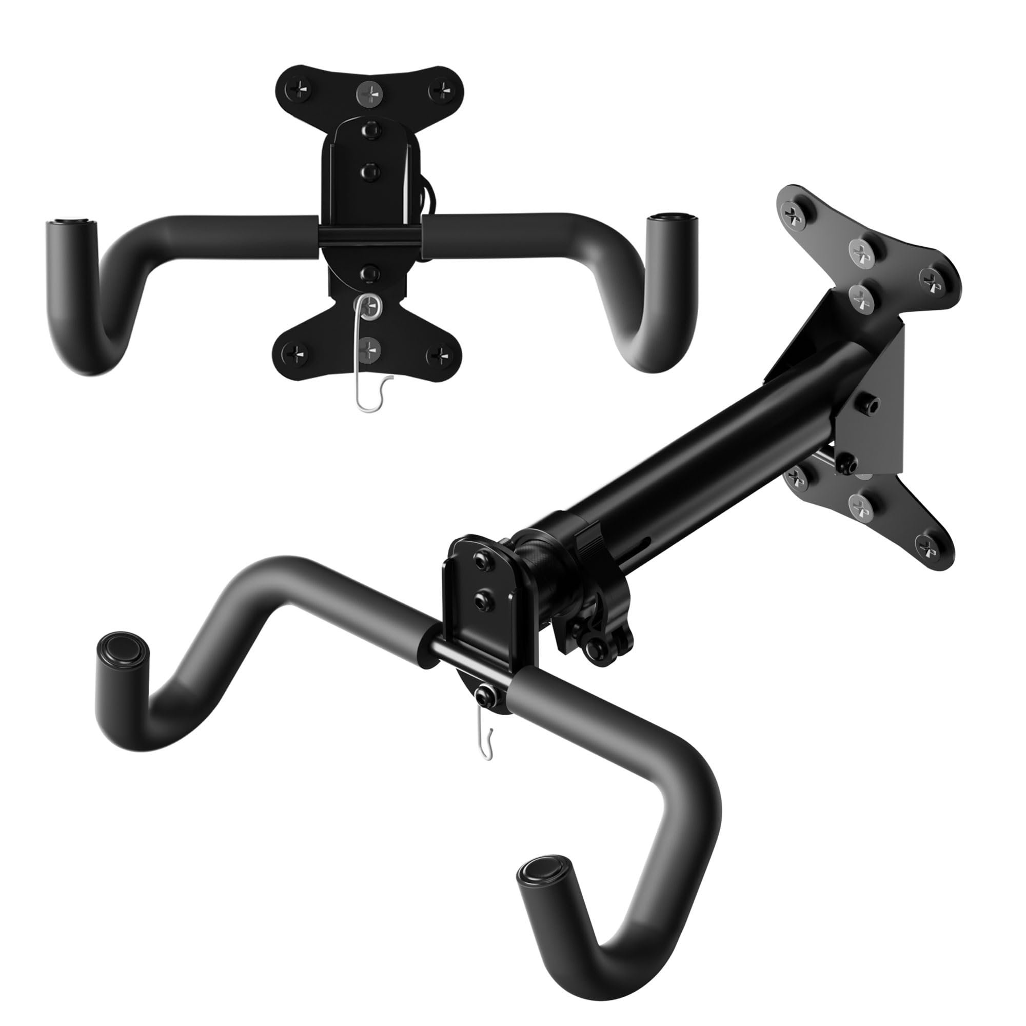 Ivy Bronx Bike Wall Mount Hanger - Adjustable Horizontal Bicycle ...