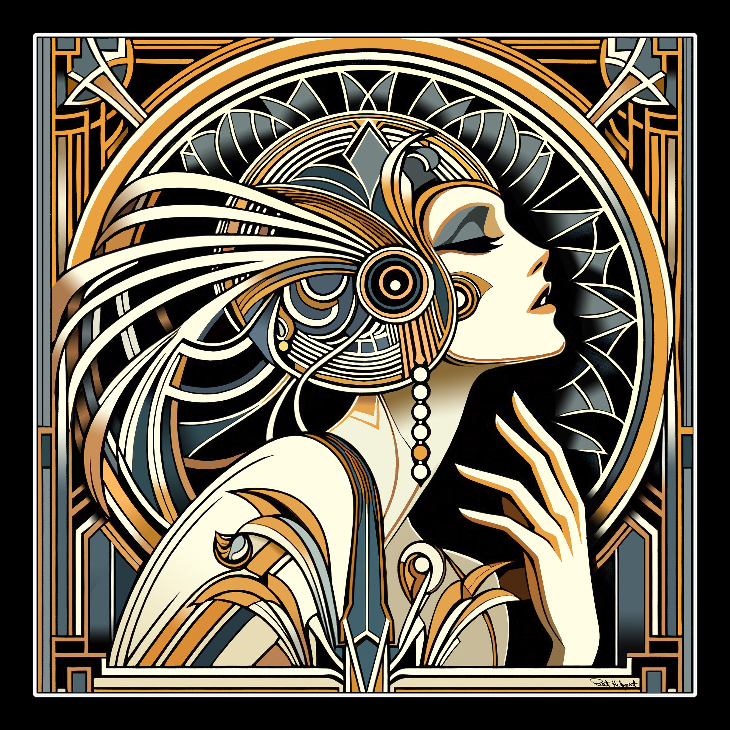 House of Hampton® Art Deco Beauty II | Wayfair