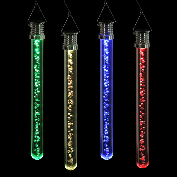 Exhart Solar Acrylic Bubble Stick LED Light, 10 Inch & Reviews | Wayfair