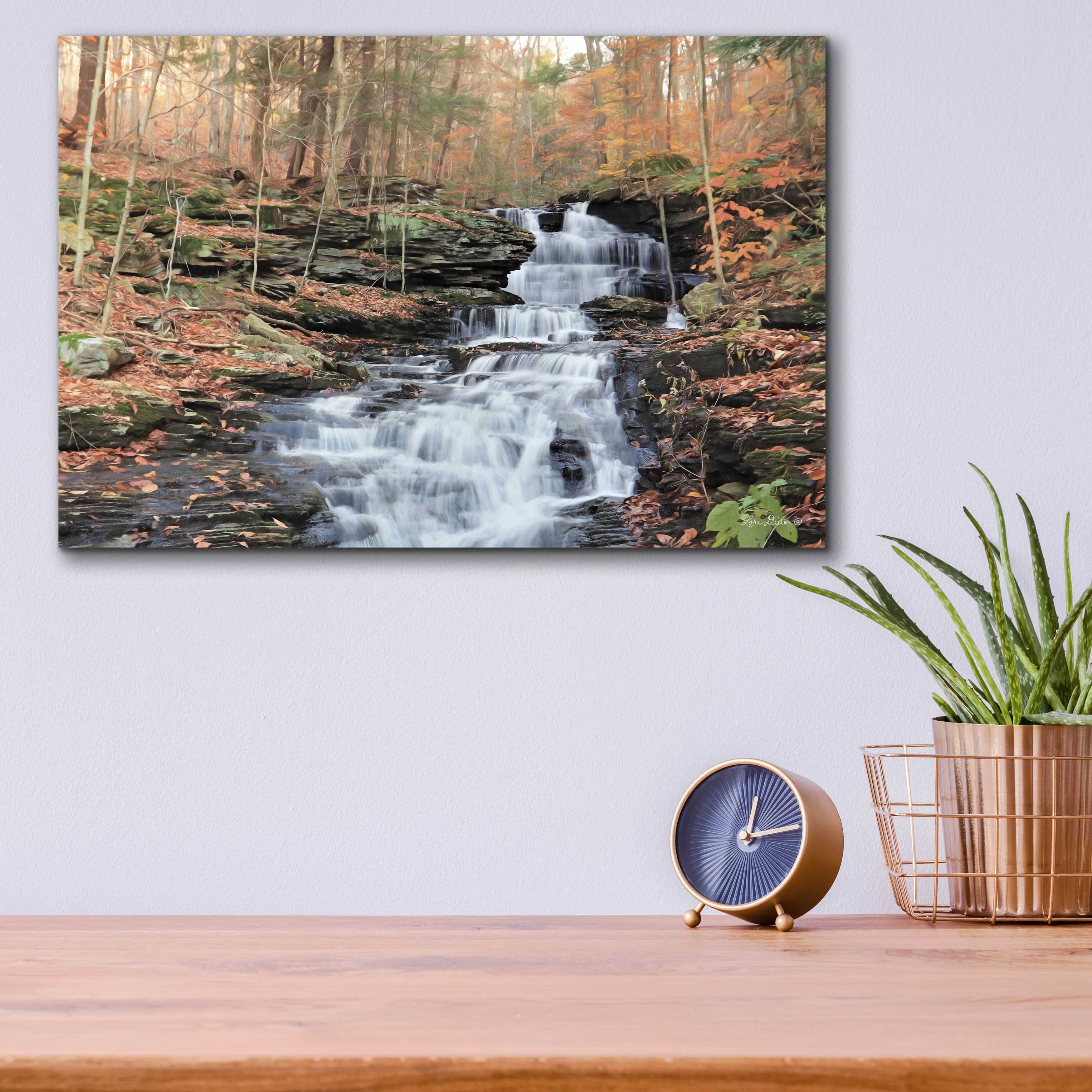 Millwood Pines Epic Art 'Waterfall Steps At Pigeon Run' " Waterfall ...