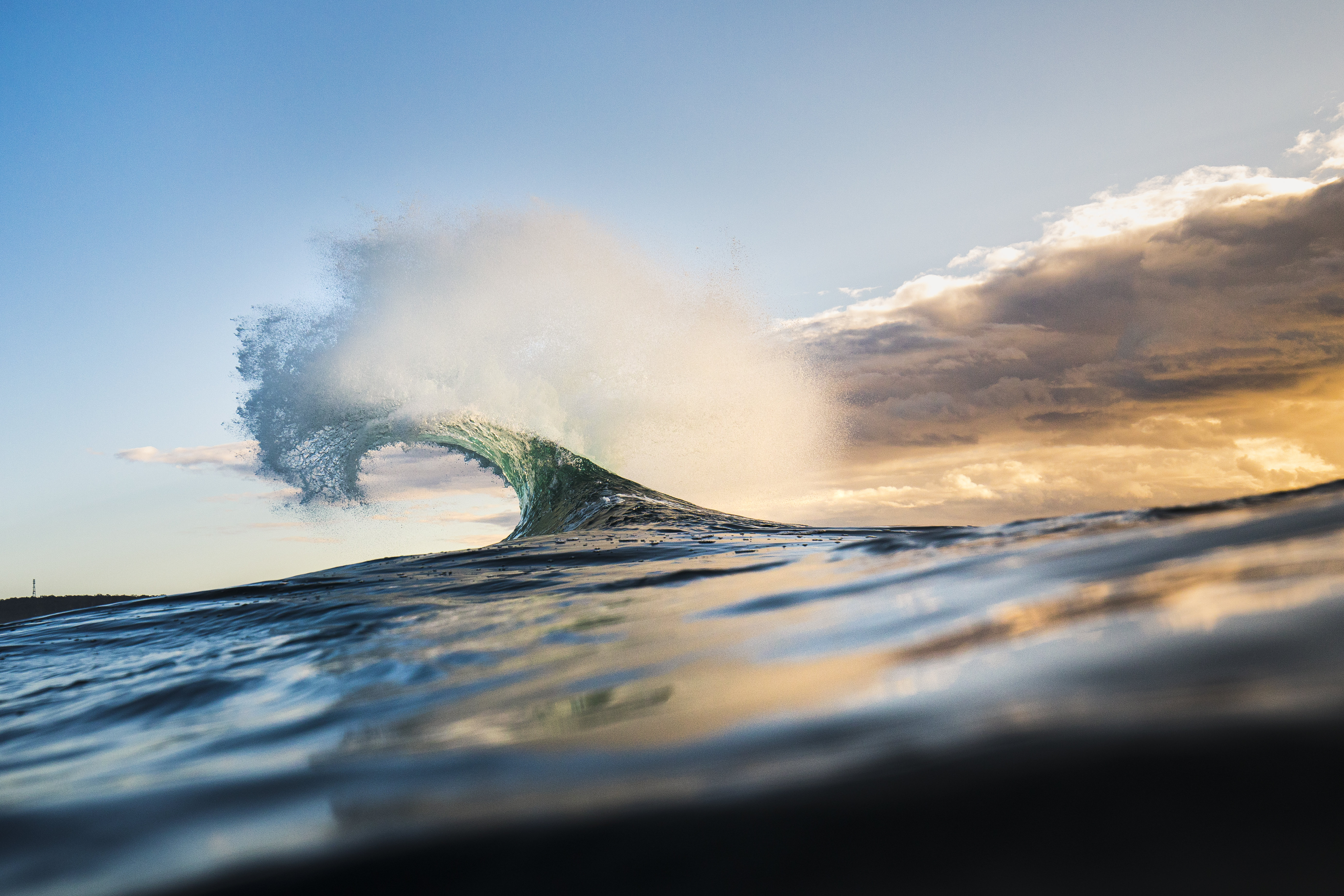 Highland Dunes Colourful Wave by Philip Thurston | Wayfair
